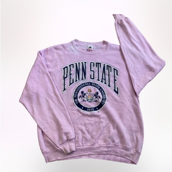 Fruit of the Loom | Sweaters | Vintage 890s Puff Print Pen State ...